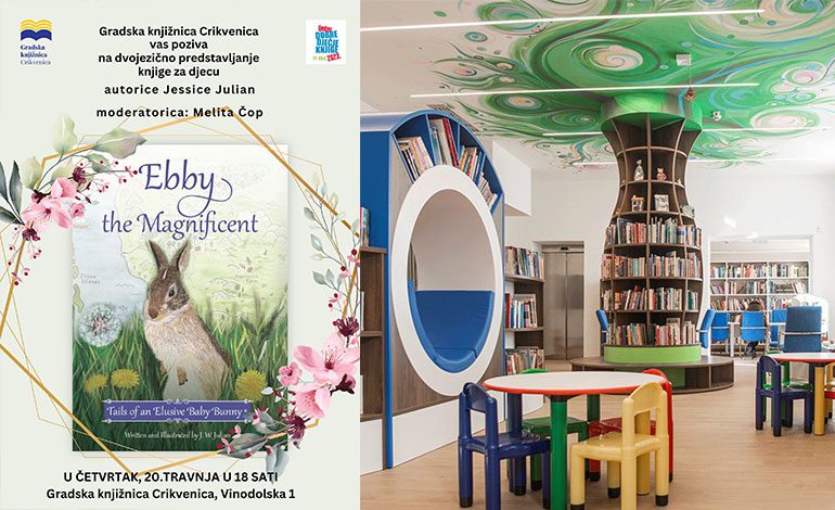 Dvojezično predstavljanje knjige za djecu Ebby the Magnificent – Tails ...